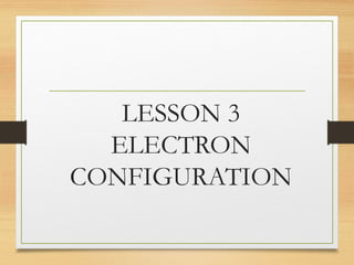 Lesson 3 cHEMISTRY electron configuration.pptx