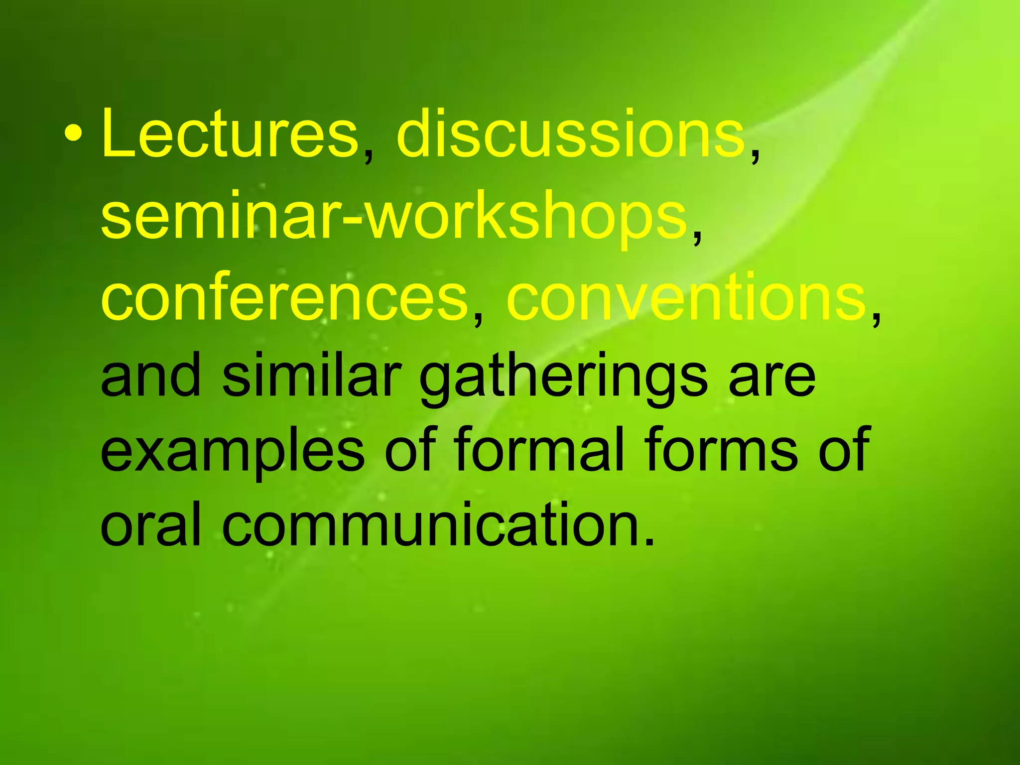 Elements of Communication | PPTX