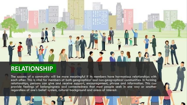 Functions of Communities | PPTX | Education
