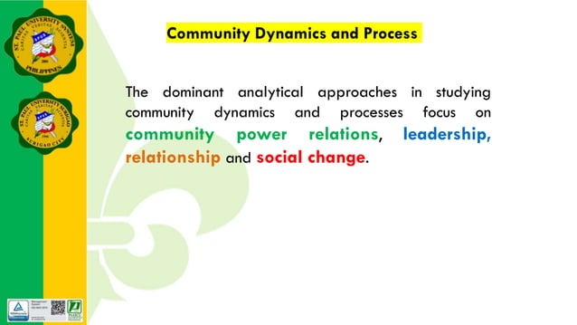 Functions of Communities | PPTX | Education