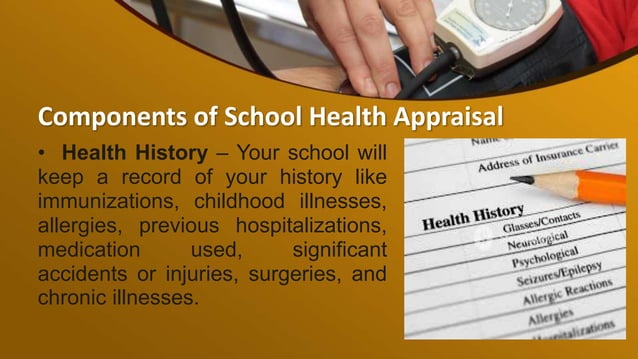 Health Appraisal Procedures | PPTX | Eye and Vision Conditions ...