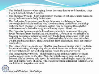 Lesson 3 health the art of aging | PPTX