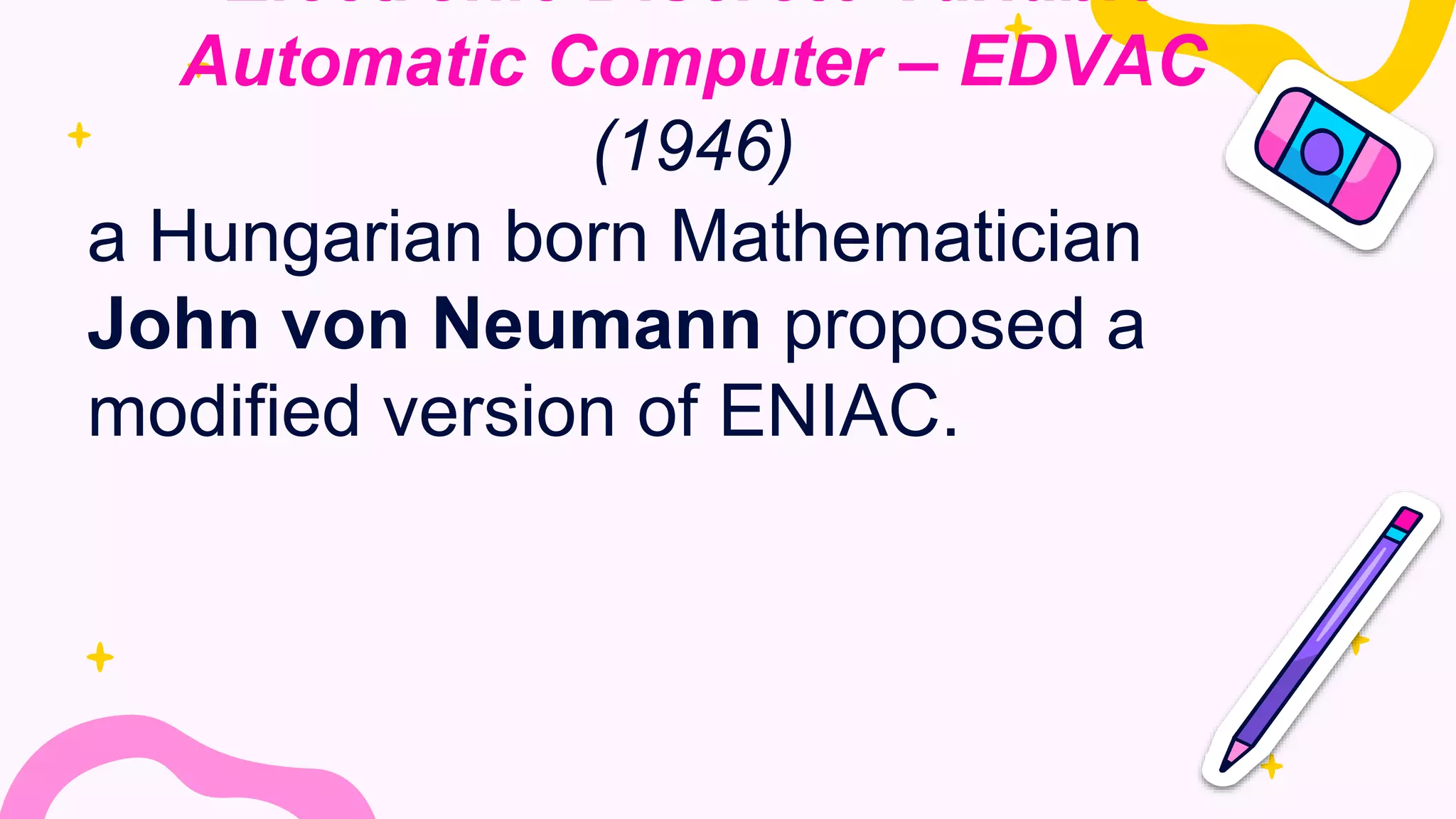 LESSON 3_HISTORY OF COMPUTER.pptx | Consumer Electronics | Technology ...