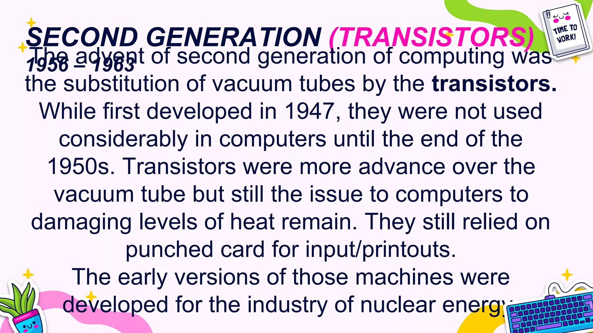 LESSON 3_HISTORY OF COMPUTER.pptx | Consumer Electronics | Technology & Computing