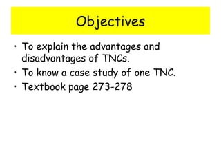 Lesson 3 How Has Globaisation Changed Manufacturing Tn Cs | PPT