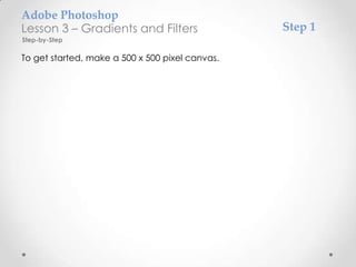 Photoshop Lesson 3 | PPTX