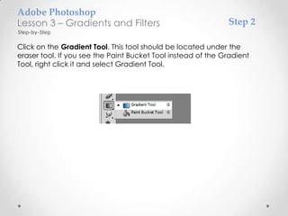 Photoshop Lesson 3 | PPTX