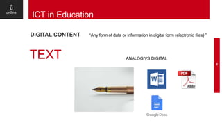 Lesson 3: digital content, information evaluation and licensing | PPT ...