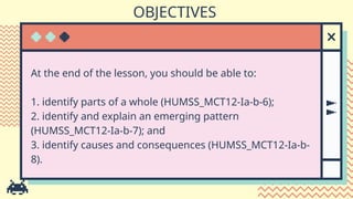 LESSON 3 Identifying Parts of a Whole and Emerging Patterns in Trends.pptx
