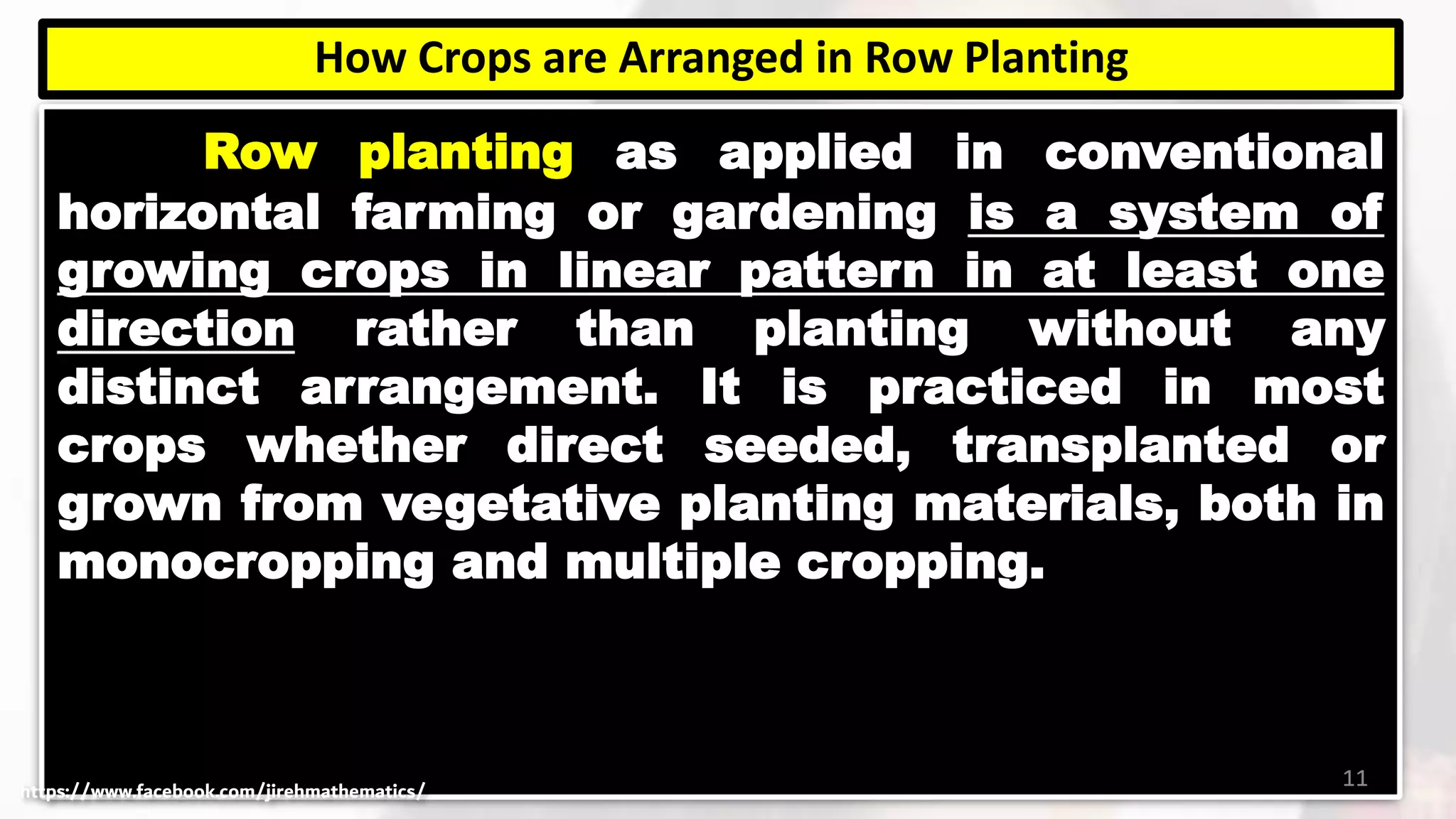 Agri-Crop Production - Lesson 3 interpret plans and drawings | PDF