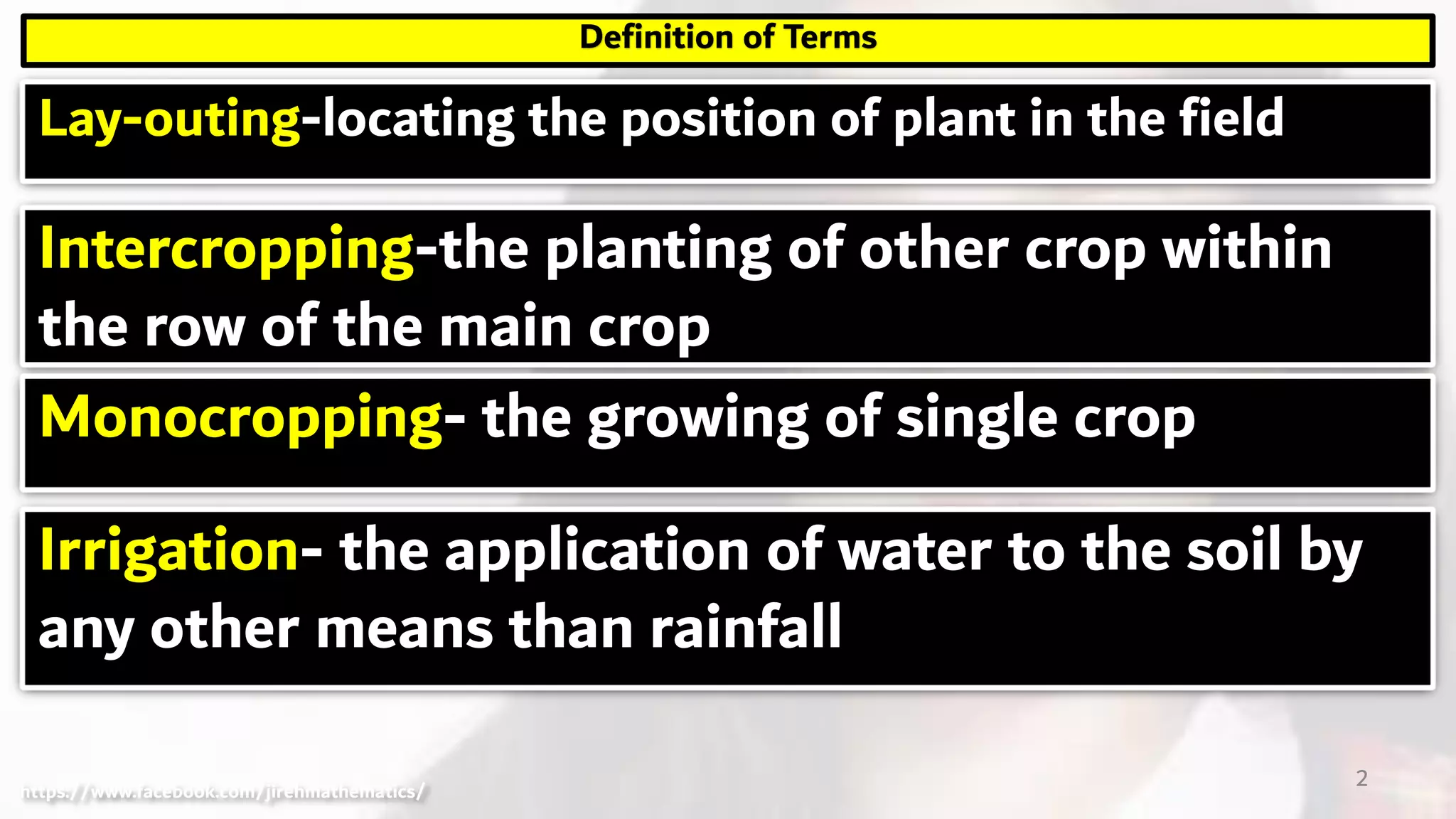 Agri-Crop Production - Lesson 3 interpret plans and drawings | PDF