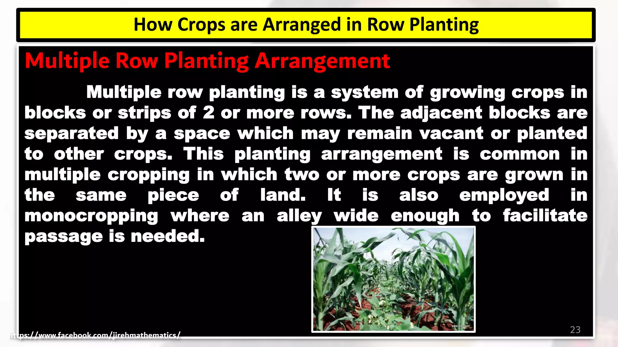Agri-Crop Production - Lesson 3 interpret plans and drawings | PDF