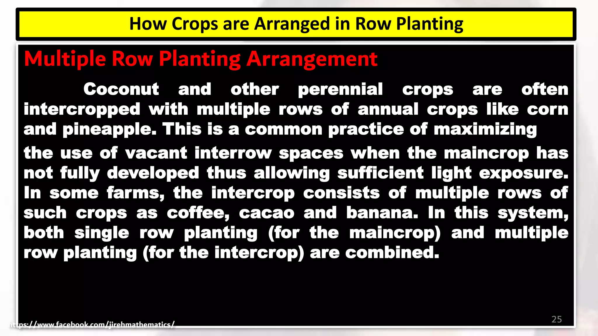 Agri-Crop Production - Lesson 3 interpret plans and drawings | PDF