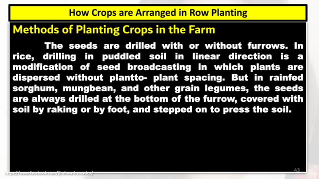Agri-Crop Production - Lesson 3 interpret plans and drawings | PDF