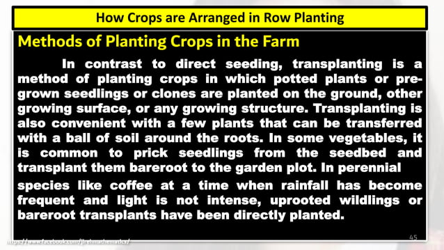 Agri-Crop Production - Lesson 3 interpret plans and drawings | PDF