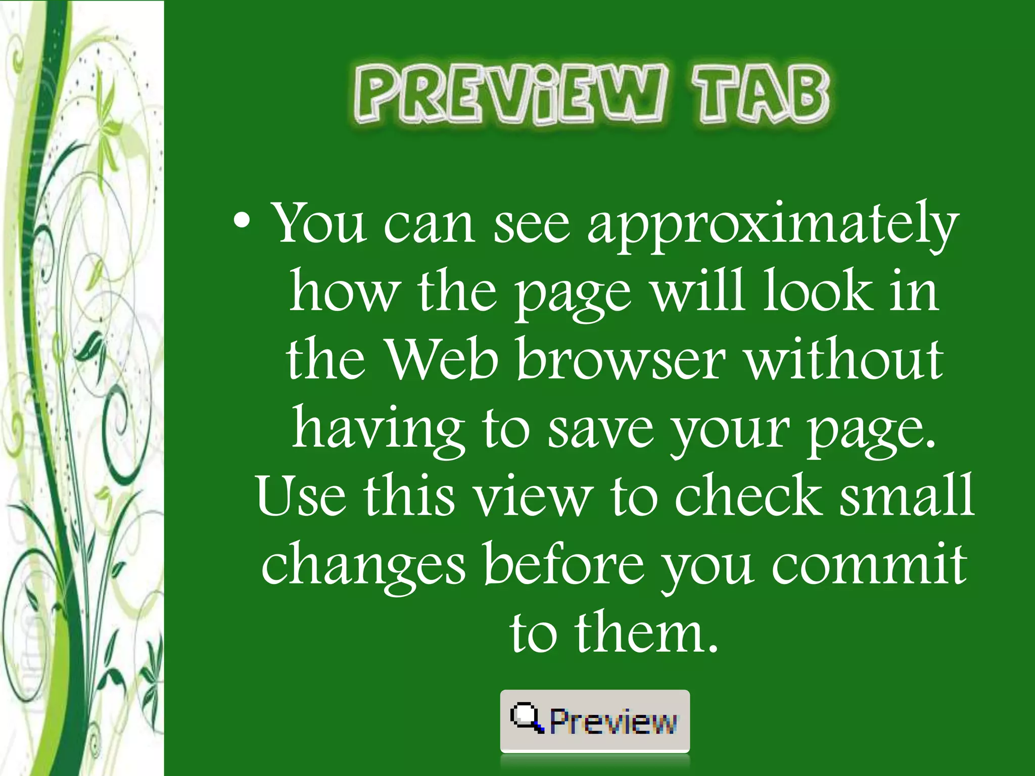 Introduction, features and environment of ms front page 2003 | PPTX