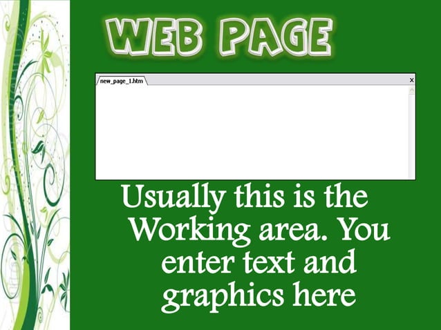 Introduction, features and environment of ms front page 2003 | PPTX ...
