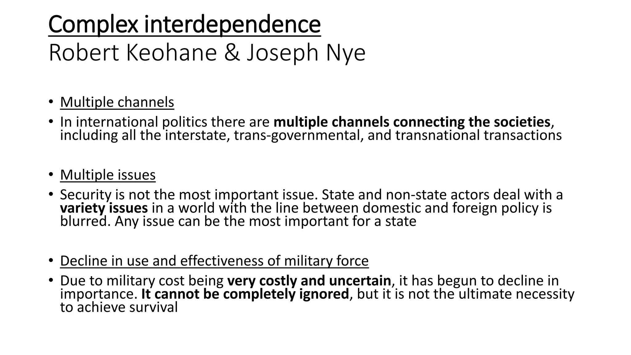 Liberalism in International Relations | PPTX