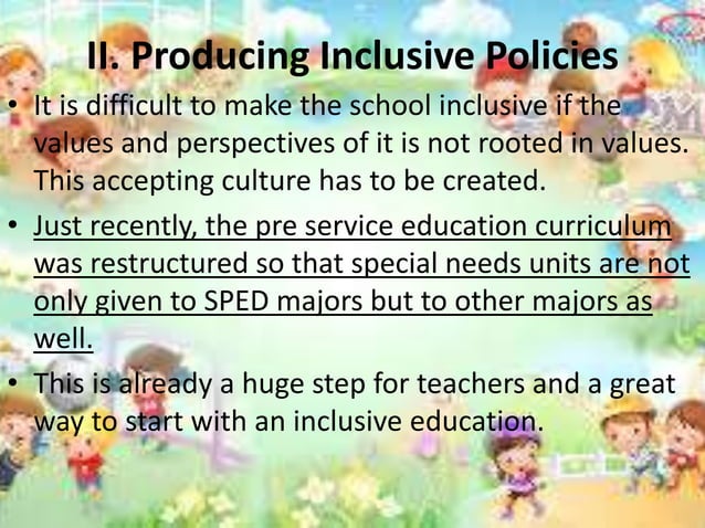 Lesson 3 Making Schools Inclusive.pptx | Special Needs Kids | Parenting