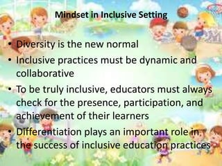 Lesson 3 Making Schools Inclusive.pptx | Special Needs Kids | Parenting