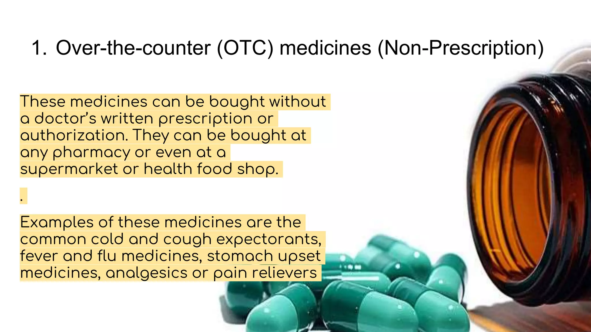 HOW MEDICINE ARE USED | PPTX