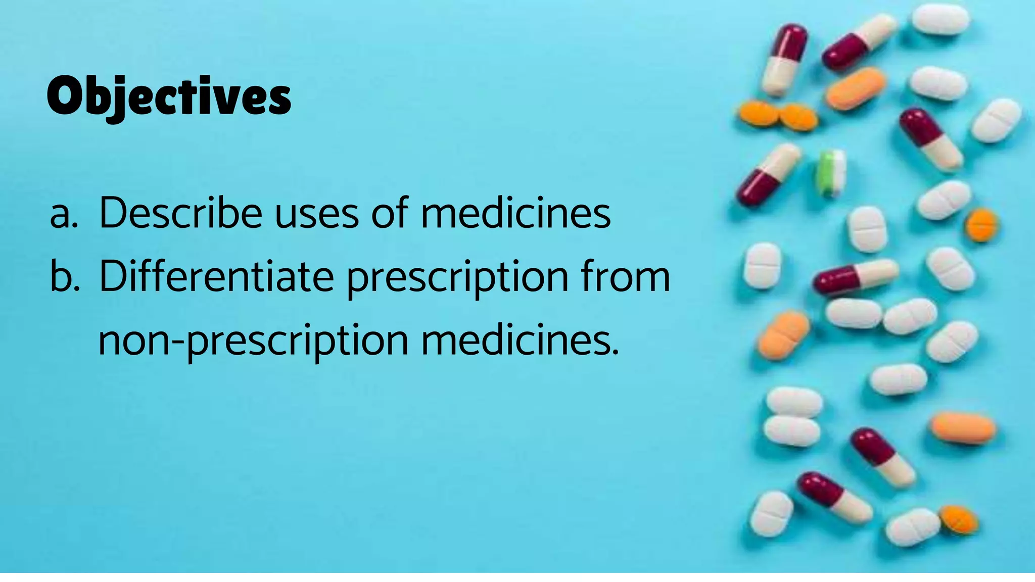 HOW MEDICINE ARE USED | PPTX