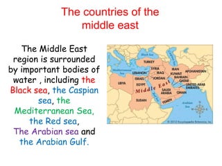 middle east region | PPTX