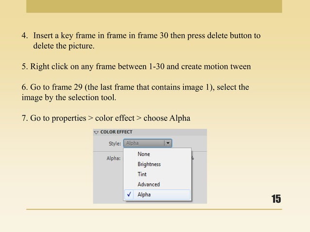 Lesson 3 motion tween | PPTX