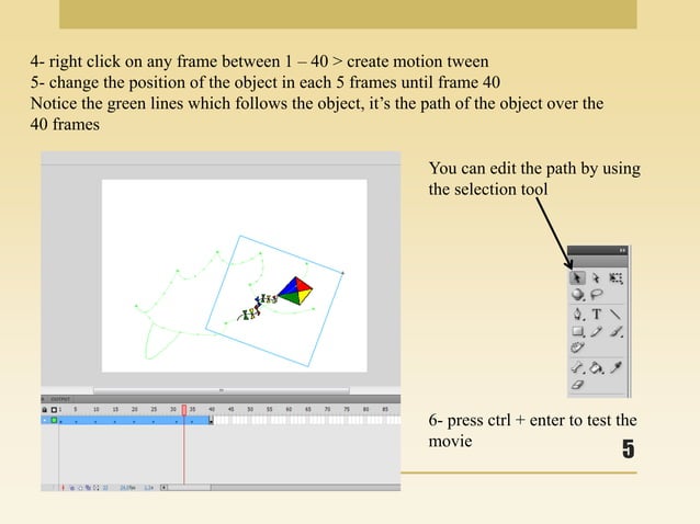 Lesson 3 motion tween | PPTX
