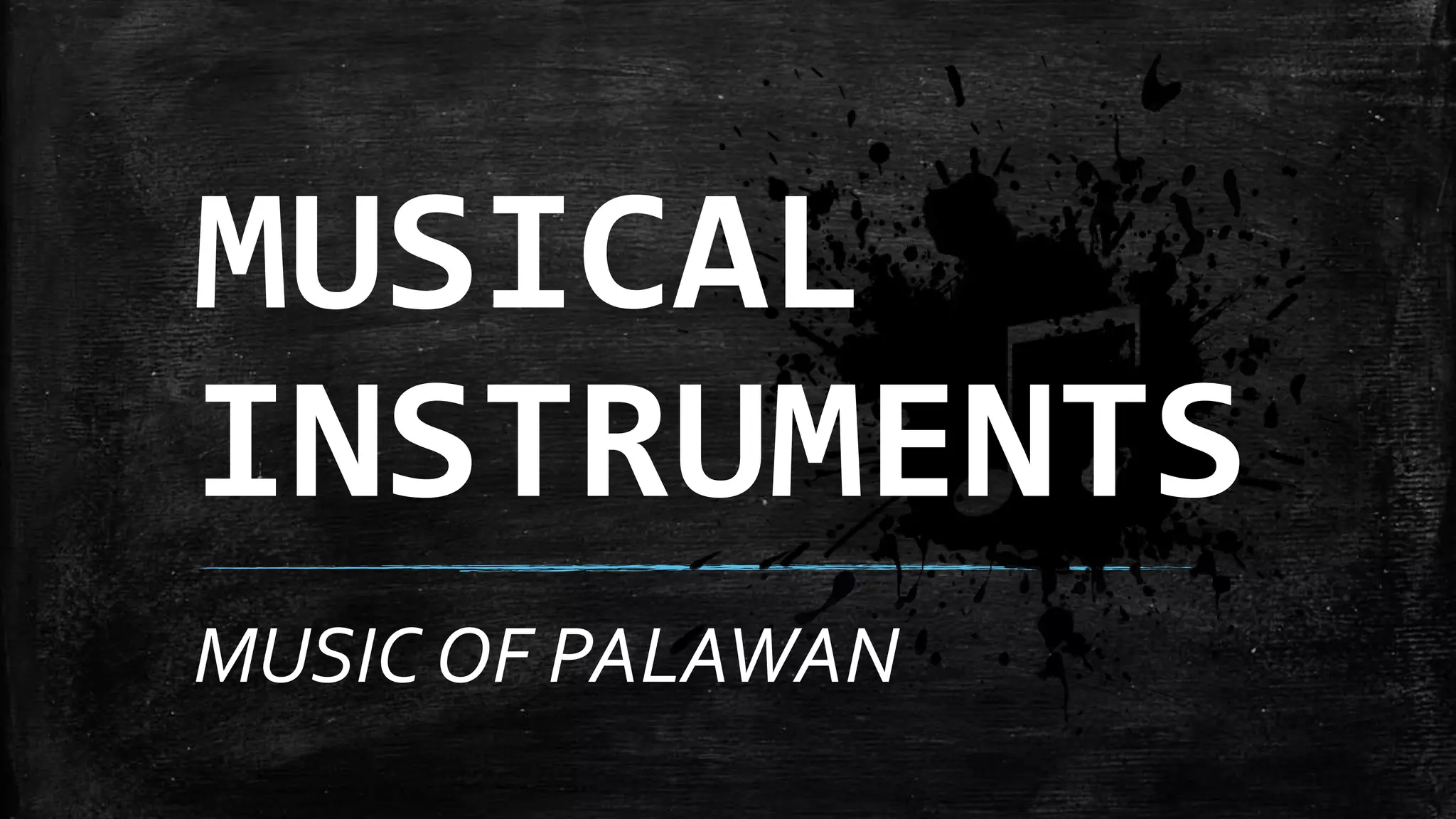 Music Education 7 2nd Quaretr Lesson 3 music of palawan | PPTX