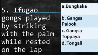Music Education 7 2nd Quaretr Lesson 3 music of palawan | PPTX