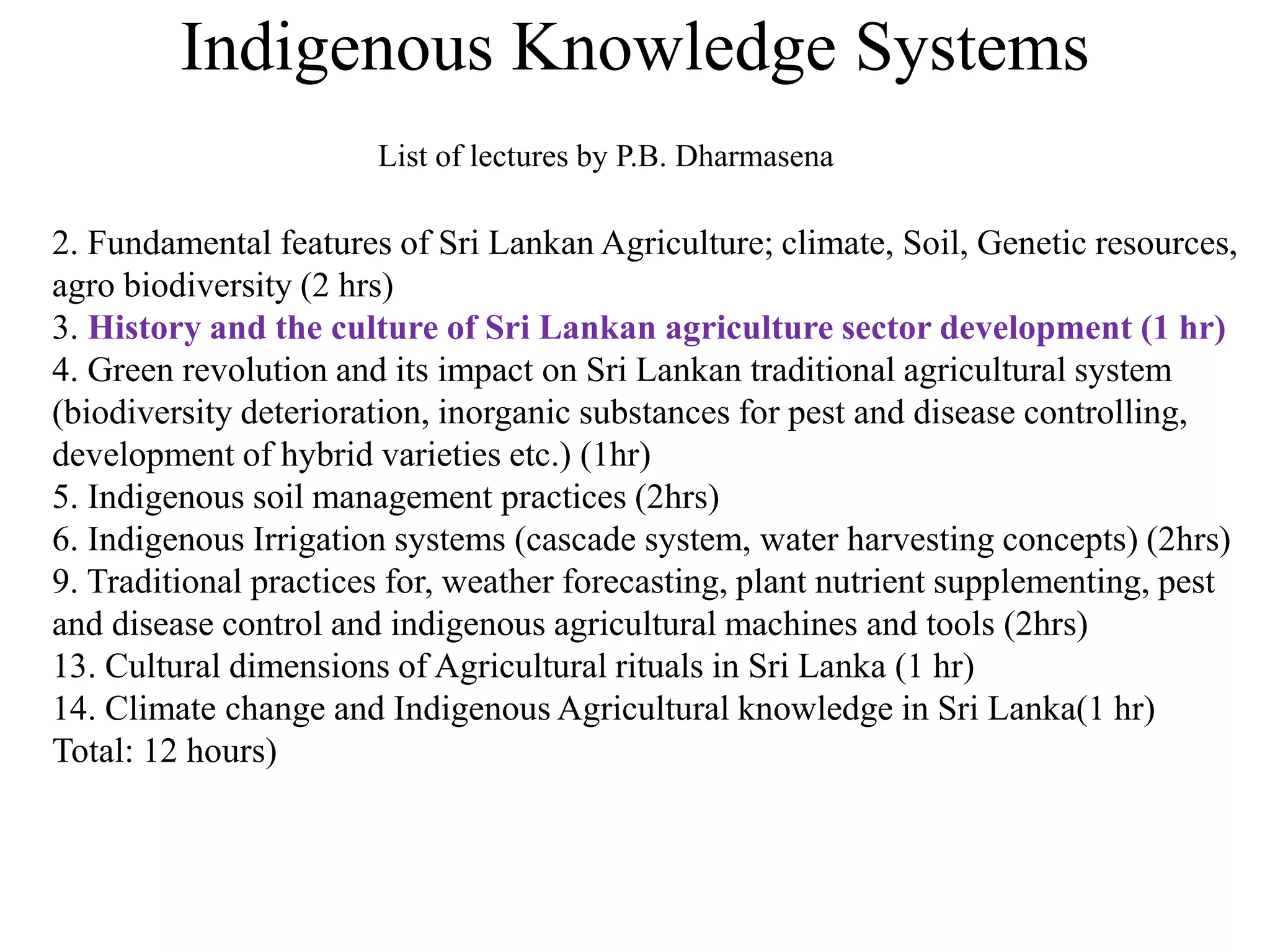 Indigenous Knowledge Systems - 3 | PDF