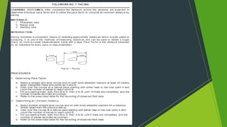 Lesson 3 Pacing and Measurement (Elementary Surveying) | PPTX