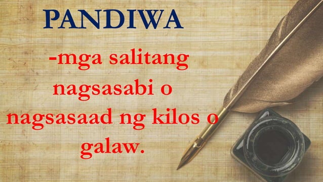 PANDIWA | PPTX
