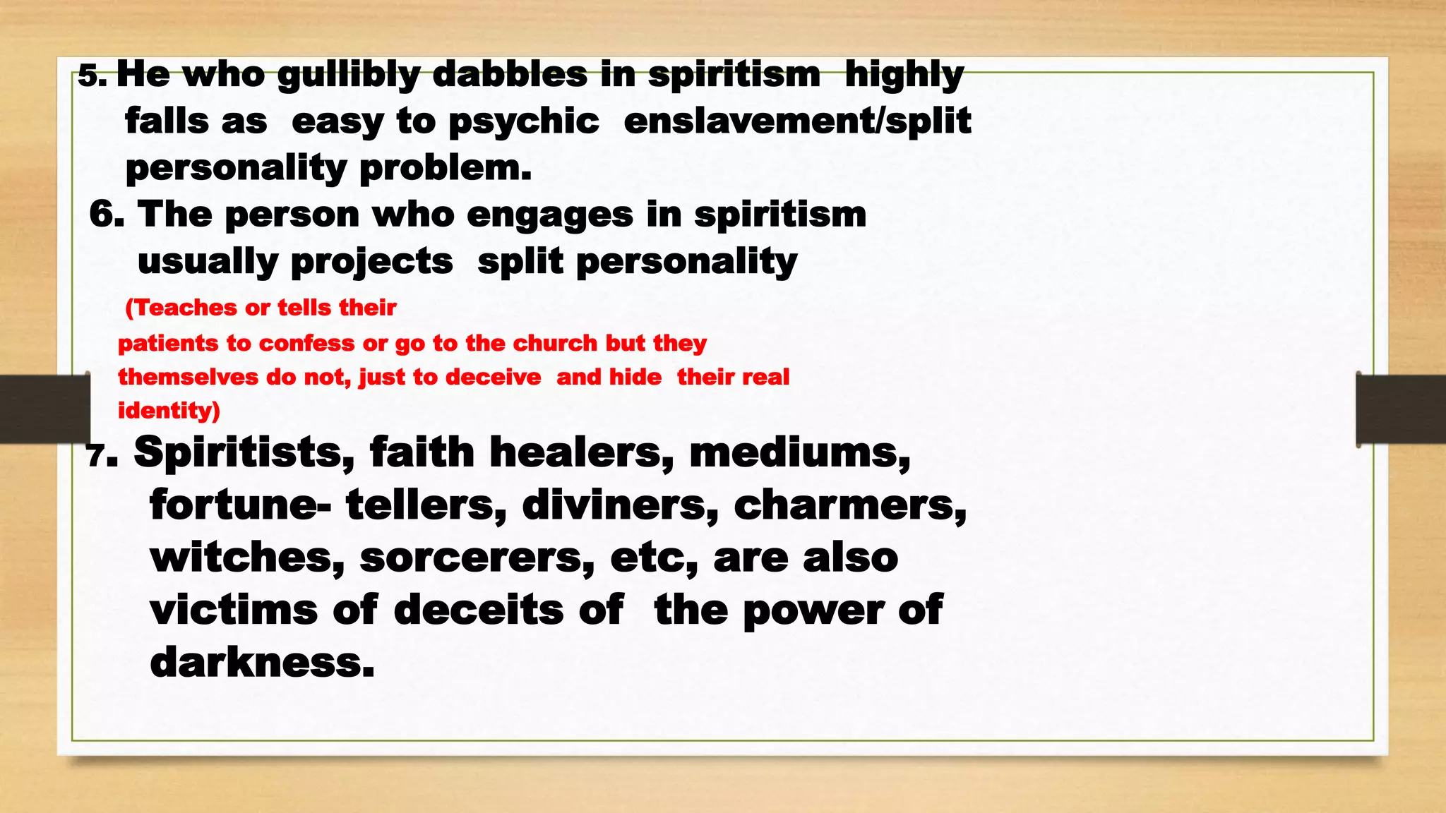 Final Continuation-The Fallacy of Superstition and Idolatry(Spiritual ...