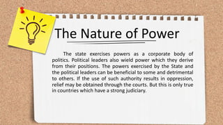 Lesson 3 Phil. Politics.pptx Power of the government | PPTX