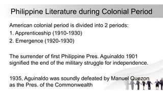 Lesson 3 Philippine Literature during Colonial Period.pptx
