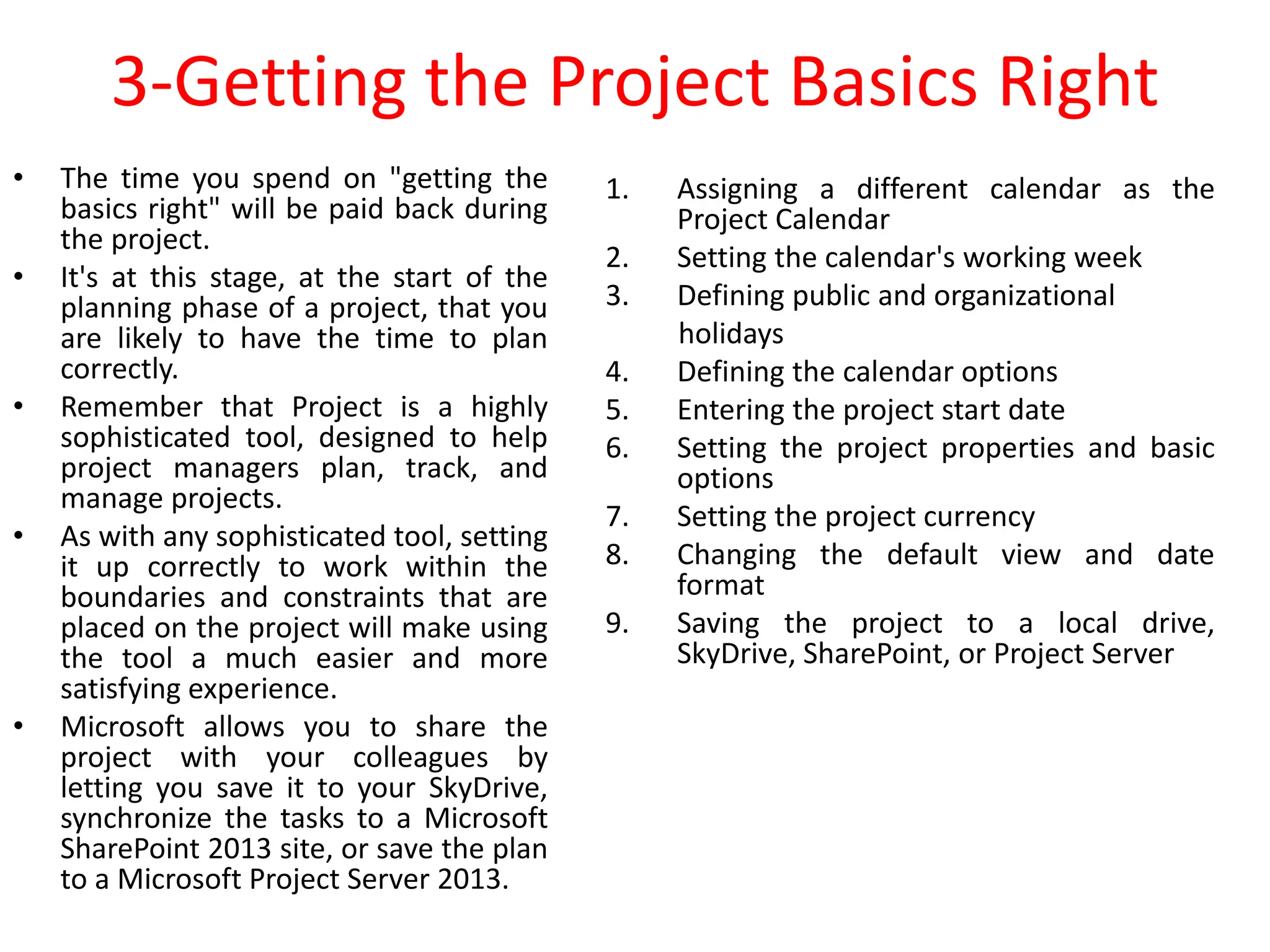 Lesson 3 PMT Getting the Project basics right.pptx