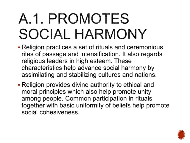 Lesson 3 positive and negative effects of religion | PPTX