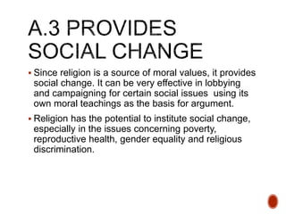 Lesson 3 positive and negative effects of religion | PPTX