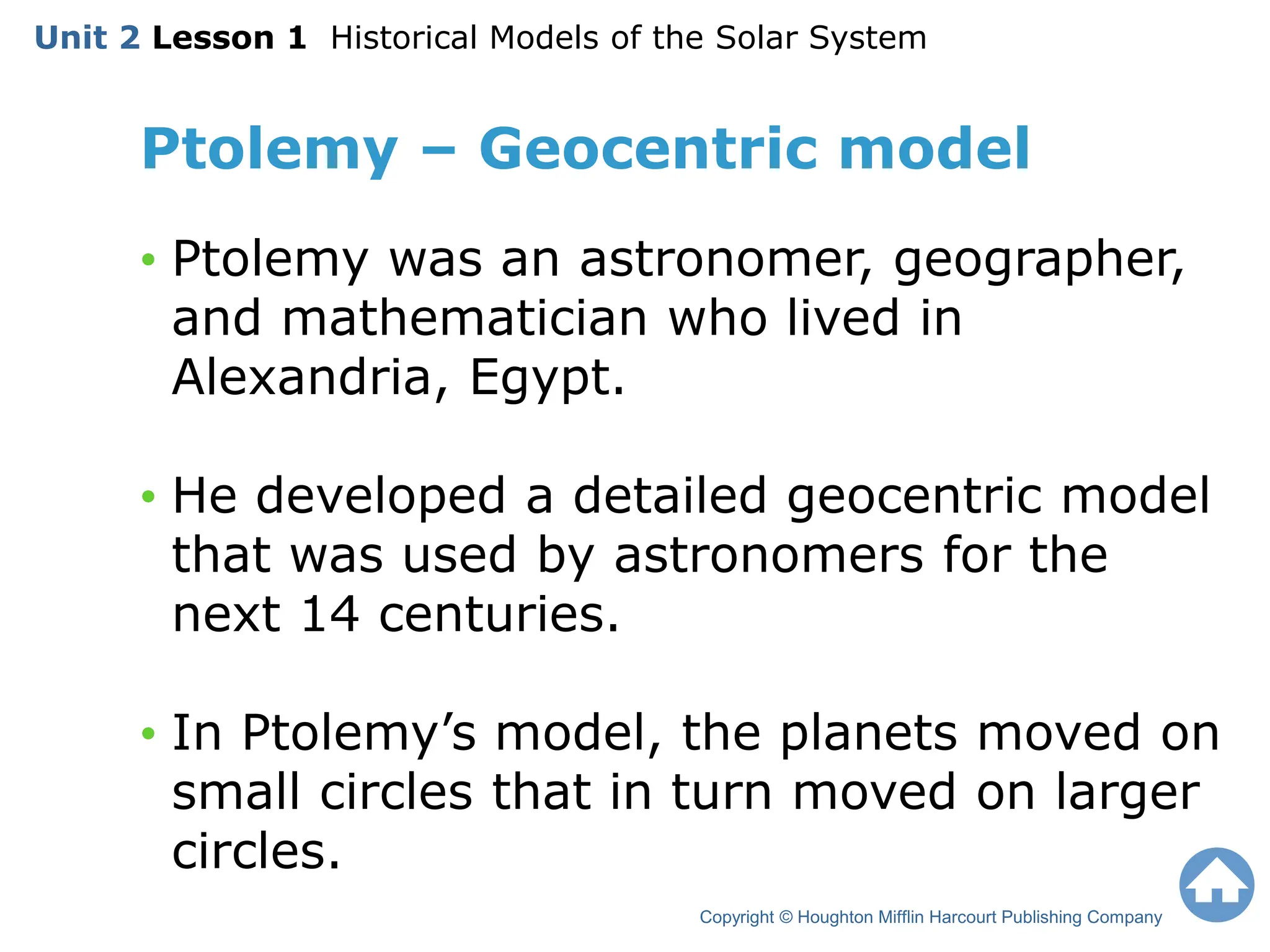 Historical models of the solar system Lesson 3 PPT.pptx