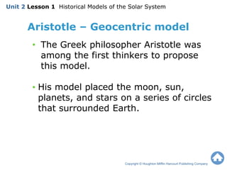Historical models of the solar system Lesson 3 PPT.pptx