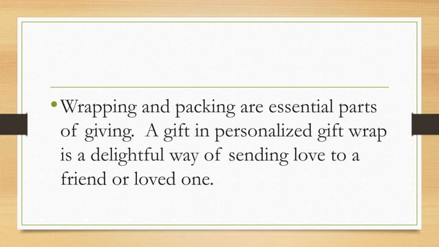 Lesson 3 Produce Wrapped Gift Items.pptx