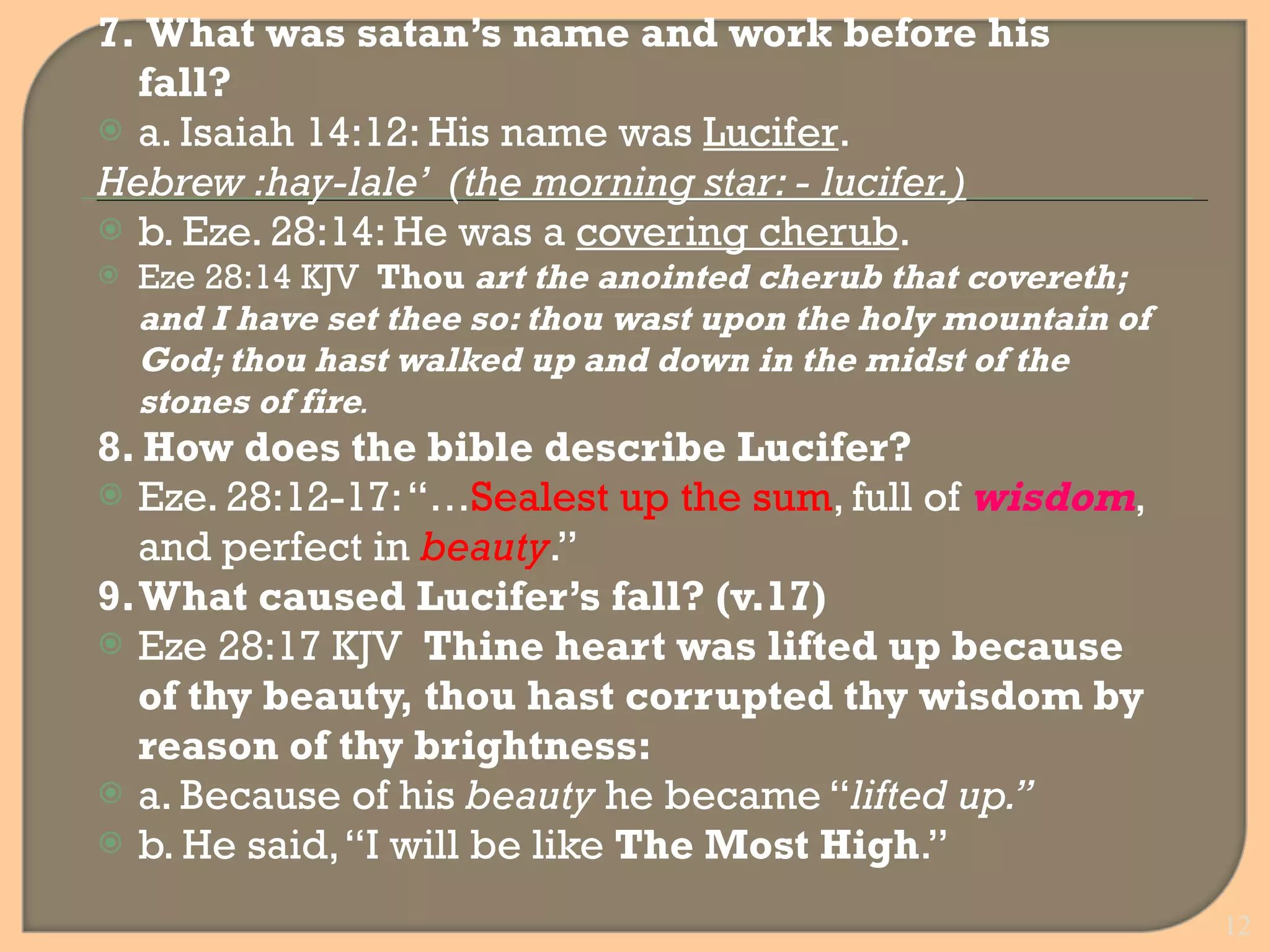 Lesson 3 Revelation Seminars The Villain Of The Drama Of Revelation | PPT