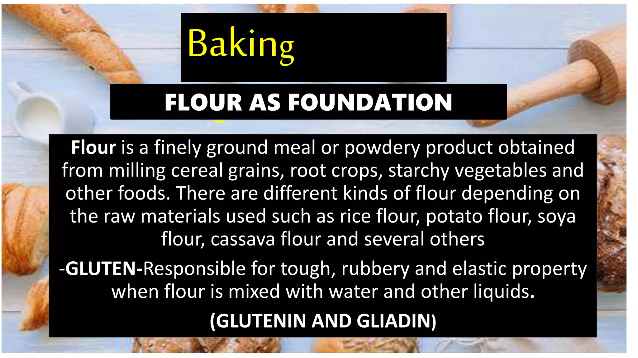 1920-LESSON 3:BAKING INGREDIENT AND THEIR USES | PPTX