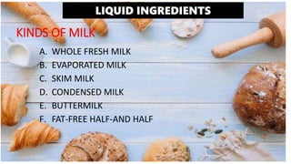 1920-LESSON 3:BAKING INGREDIENT AND THEIR USES | PPTX