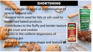 1920-LESSON 3:BAKING INGREDIENT AND THEIR USES | PPTX