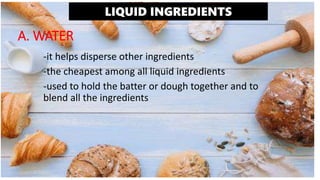 1920-LESSON 3:BAKING INGREDIENT AND THEIR USES | PPTX