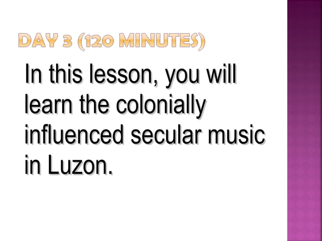 Lesson 3 Secular Music | PPT | Music | Entertainment