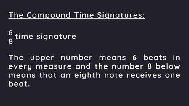 Lesson 3 Simple and Compound Time Signatures.pptx | Music | Entertainment